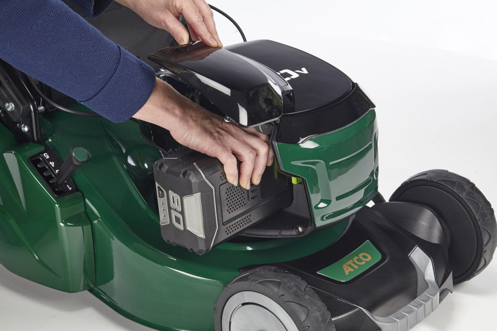 Atco Liner 18S LI Kit 46cm Rear Roller 48V Self Propelled Lawnmower ...